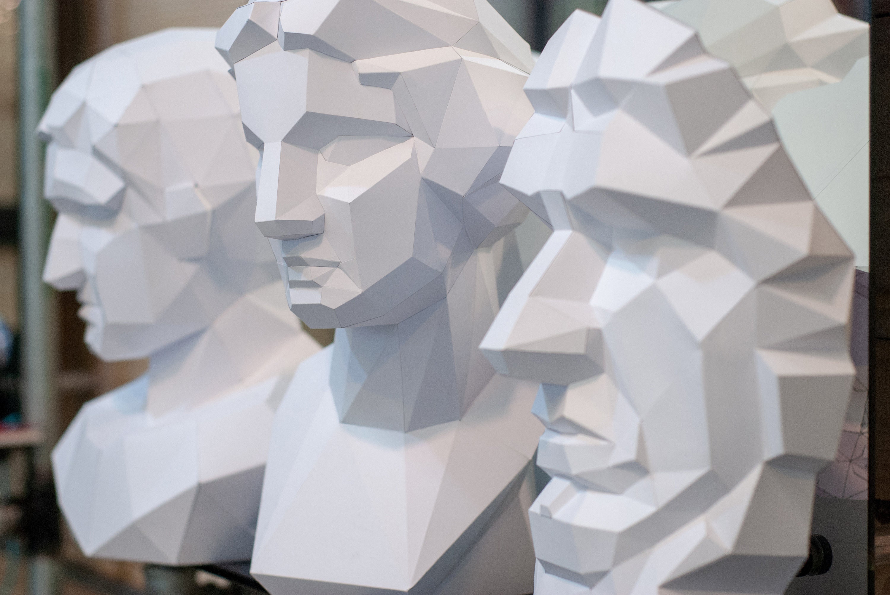 Venus Paper Sculpture Papercraft DIY Low Poly Sculpture | Etsy