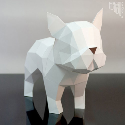 Piggy Paper Model Papercraft DIY Low Poly Piggy Model - Etsy