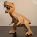 T Rex Paper Model Rex Paper Model papercraft DIY Low - Etsy Canada