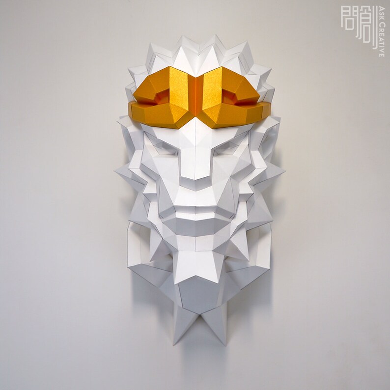 Mono King modelo de papel Papercraft Viaje al oeste Poli | Etsy