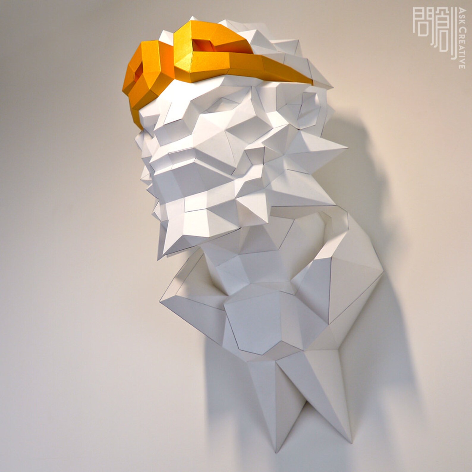 Monkey King Paper Modelpapercraft journey to the West Low | Etsy