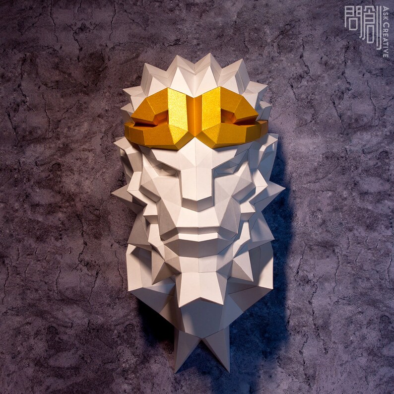 Mono King modelo de papel Papercraft Viaje al oeste Poli | Etsy