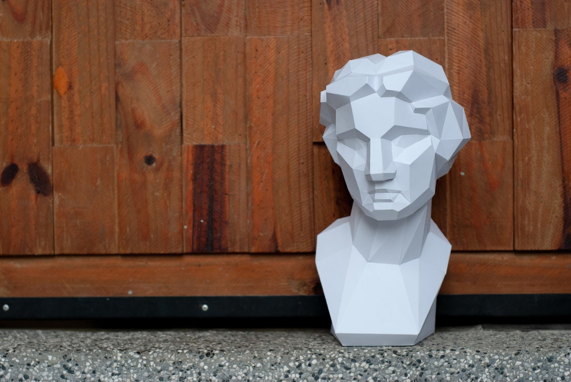 Venus Paper Sculpture Papercraft DIY Low Poly Sculpture | Etsy