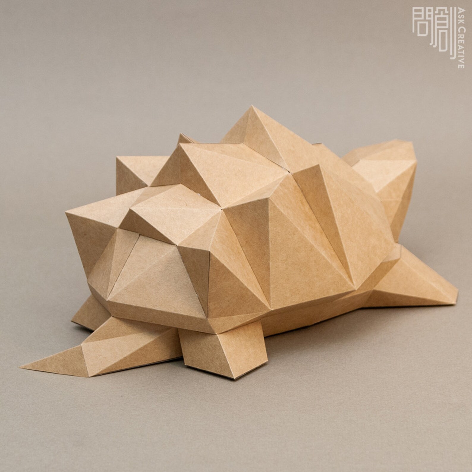 Snapping Turtle Paper Modelpapercraft DIY Low Poly PDF - Etsy
