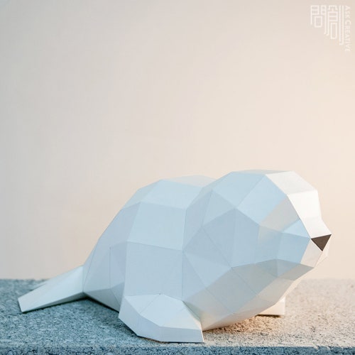 Koala Paper Model papercraft DIY Low Poly PDF - Etsy
