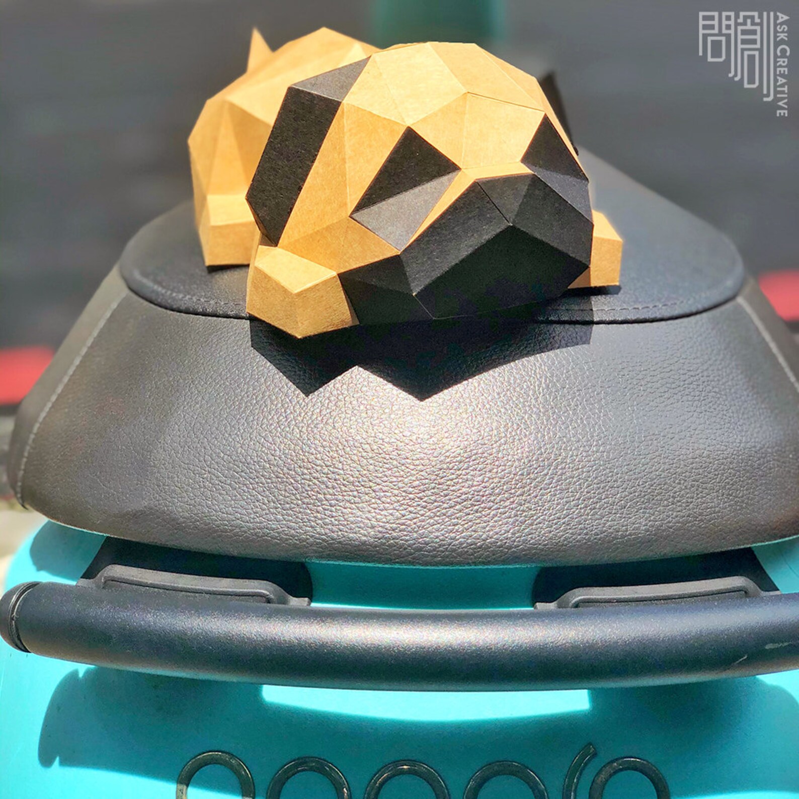 Little Pug Paper Model papercraft DIY Low Poly PDF - Etsy