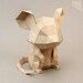 Mouse Paper Model,papercraft , DIY , Low Poly , PDF Papercraft , Mouse ...