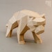 Tiger Paper Model ,papercraft , DIY , Low Poly , PDF Papercraft , Tiger ...