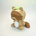 Tanuki Paper Model ,papercraft , DIY , Low Poly , PDF Papercraft ...
