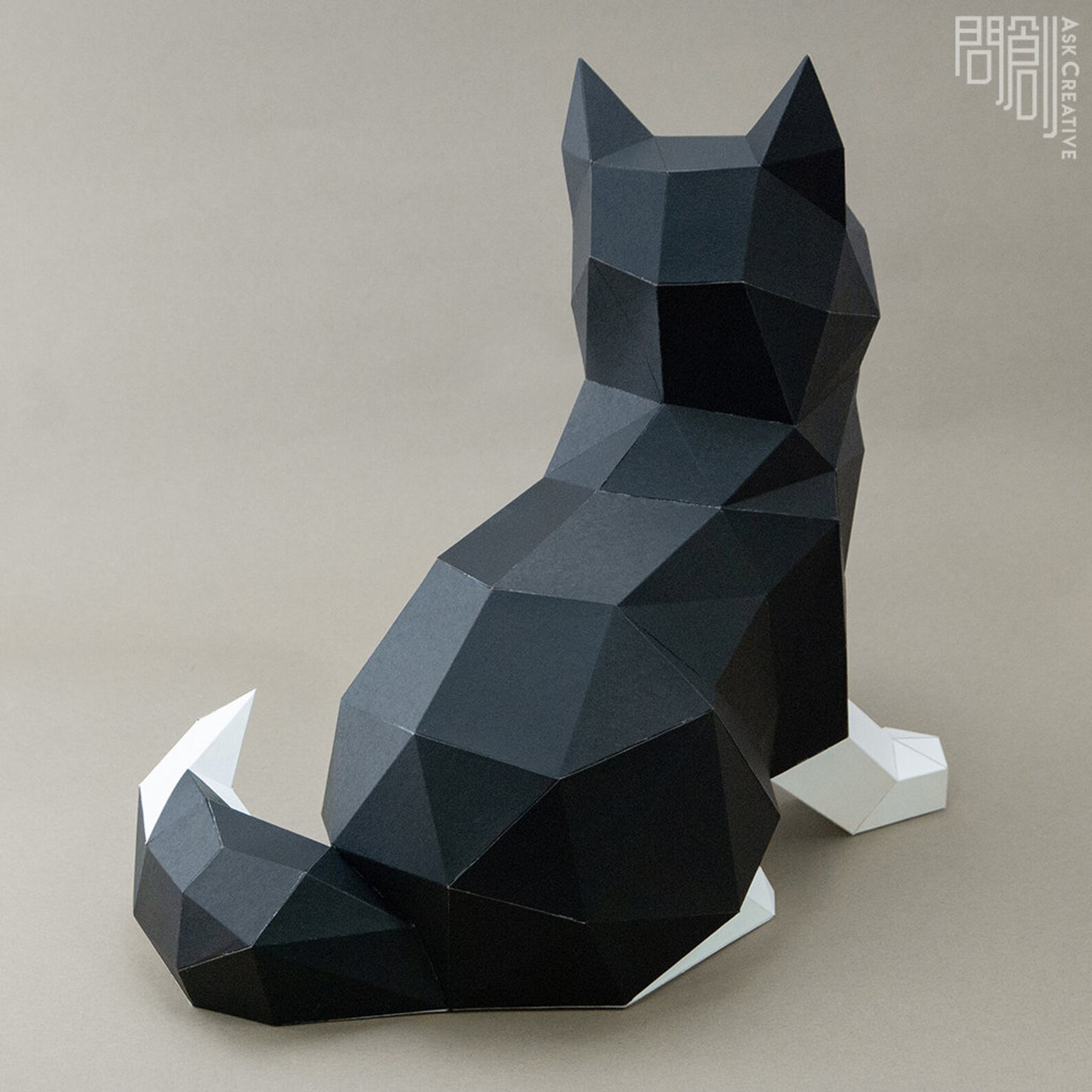 Husky Paper Model papercraft DIY Low Poly PDF - Etsy Canada