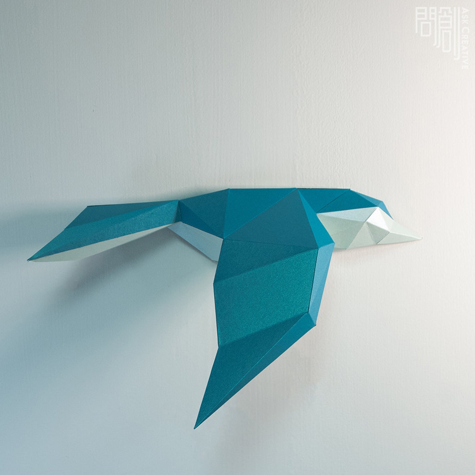 4birds Paper Modelpapercraft DIY Low Poly PDF - Etsy