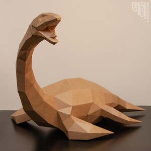 5 Dinosaurs Paper Model in 1 Pack,papercraft ,rex,triceratops ...