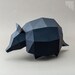 Armadillo Paper Modelpapercraft DIY Low Poly PDF - Etsy