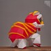 Red Dance Lion,papercraft , DIY , Low Poly , PDF Papercraft , Dance ...