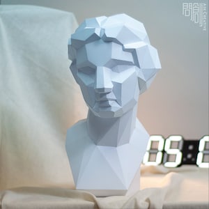 Venus Paper Sculpture, Papercraft, DIY, Low Poly, Sculpture, PDF ...