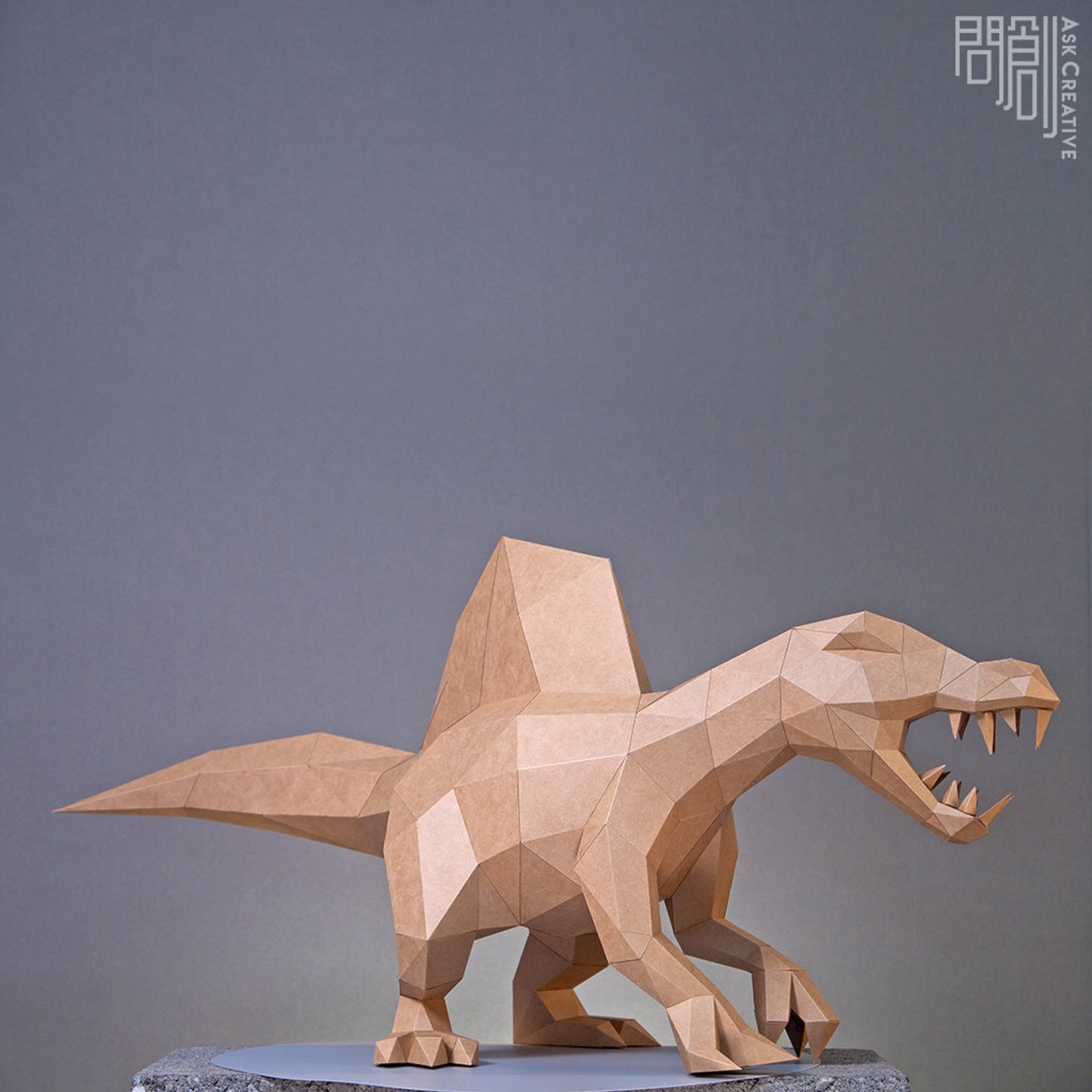 Spinosaurus Paper Model Spinosaurus Paper Model papercraft - Etsy