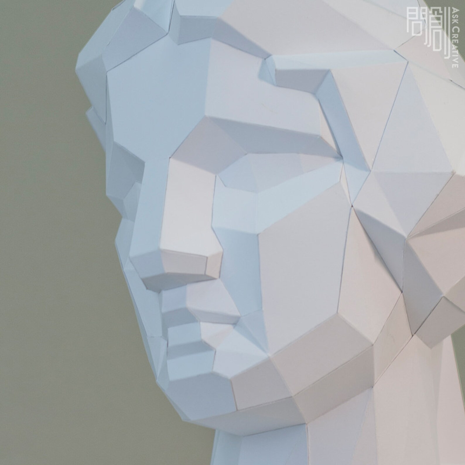 Venus Paper Sculpture Papercraft DIY Low Poly Sculpture | Etsy