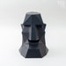 Zen Moai , Papercraft, DIY, Low Poly, Sculpture, PDF Papercraft , Moai ...