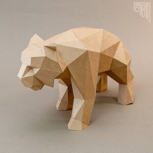 Tiger Paper Model ,papercraft , DIY , Low Poly , PDF Papercraft , Tiger ...