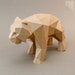 Tiger Paper Model papercraft DIY Low Poly PDF - Etsy