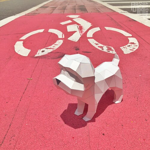 Tanuki Paper Model papercraft DIY Low Poly PDF - Etsy Canada