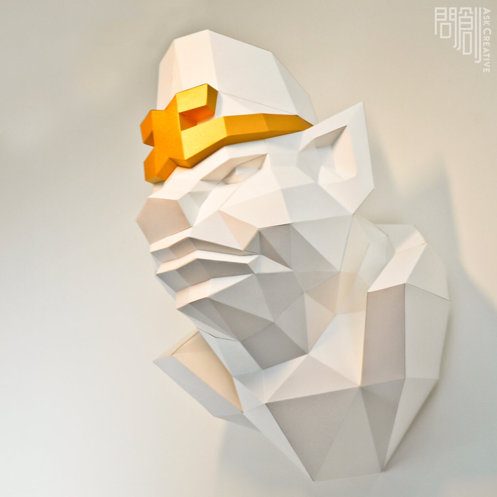 Monk Pig Paper Modelpapercraft journey to the West Low Poly - Etsy