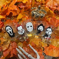 Bats Spooky Halloween Theme Shot Glasses Bachelorette Party, Till Death ...