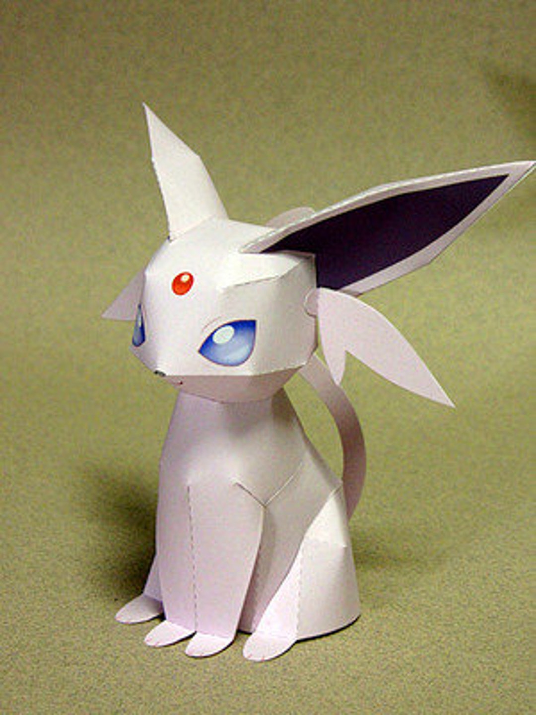Pokemonp Espeon Papercraft Template DIY Paper Craft for - Etsy Israel