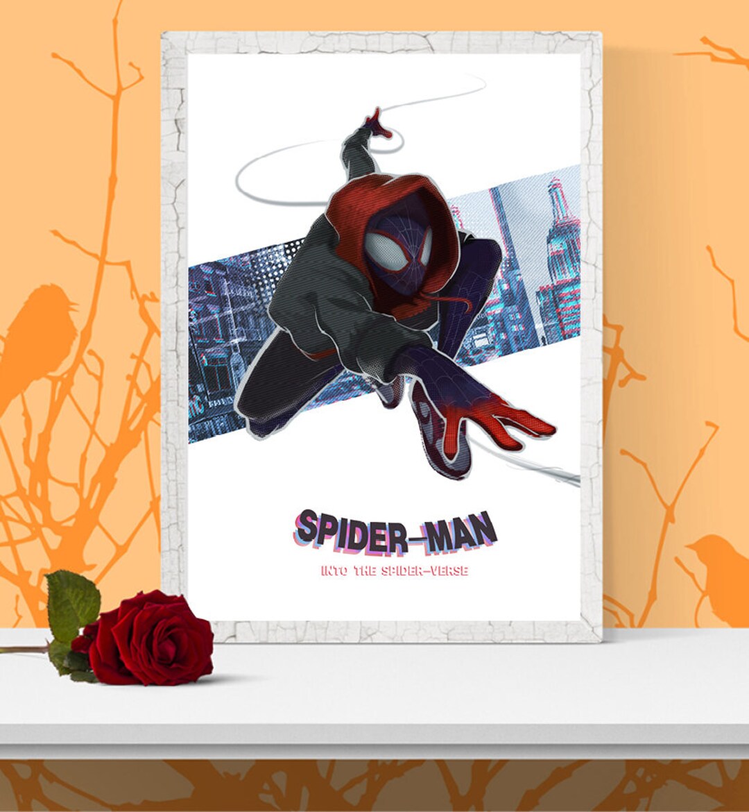 Spider Man Print Art Poster. Print Artwork Poster Nursery Watercolor ...