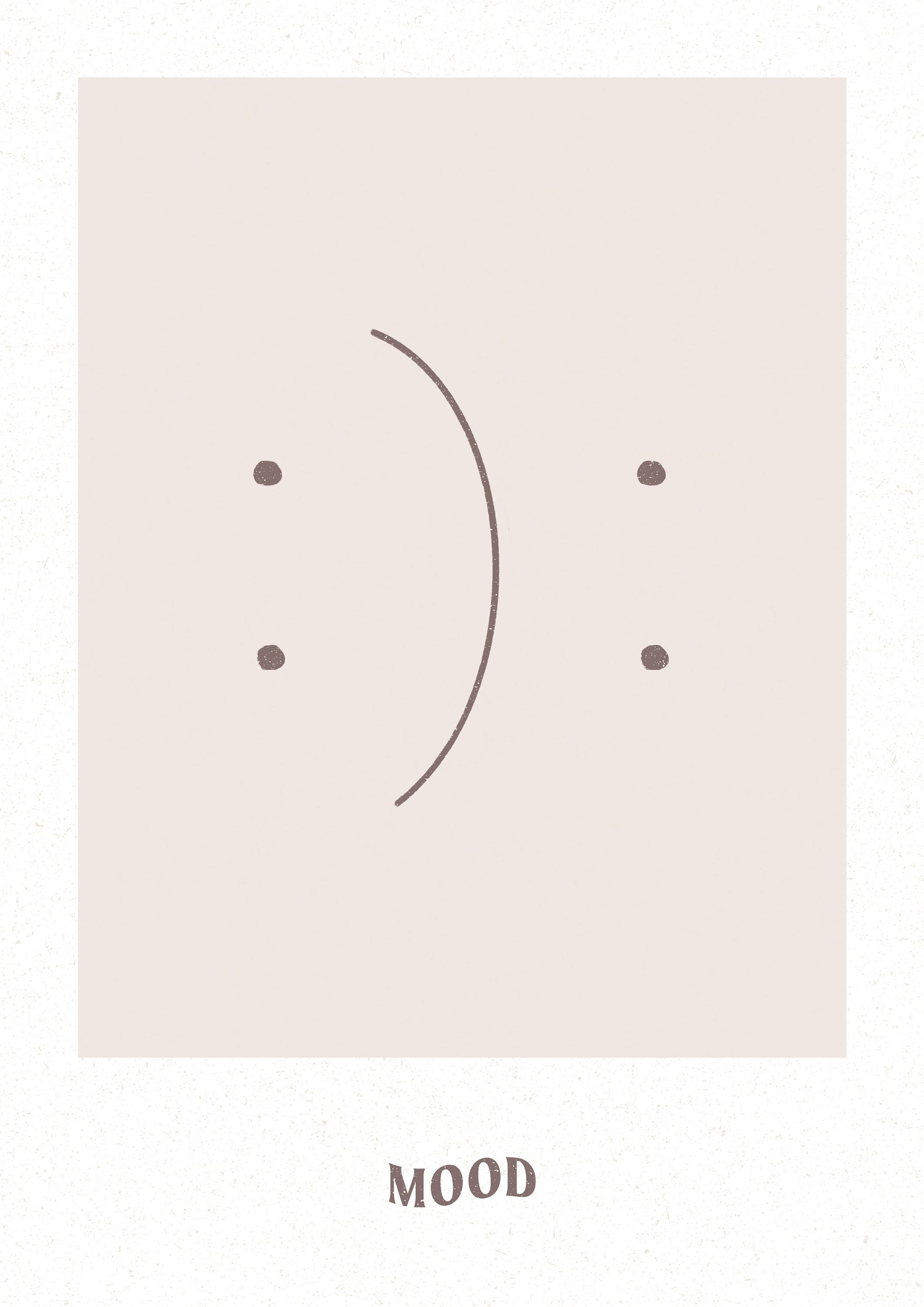 Mood Line Art Print Line Drawing poster Daily Doodle | Etsy