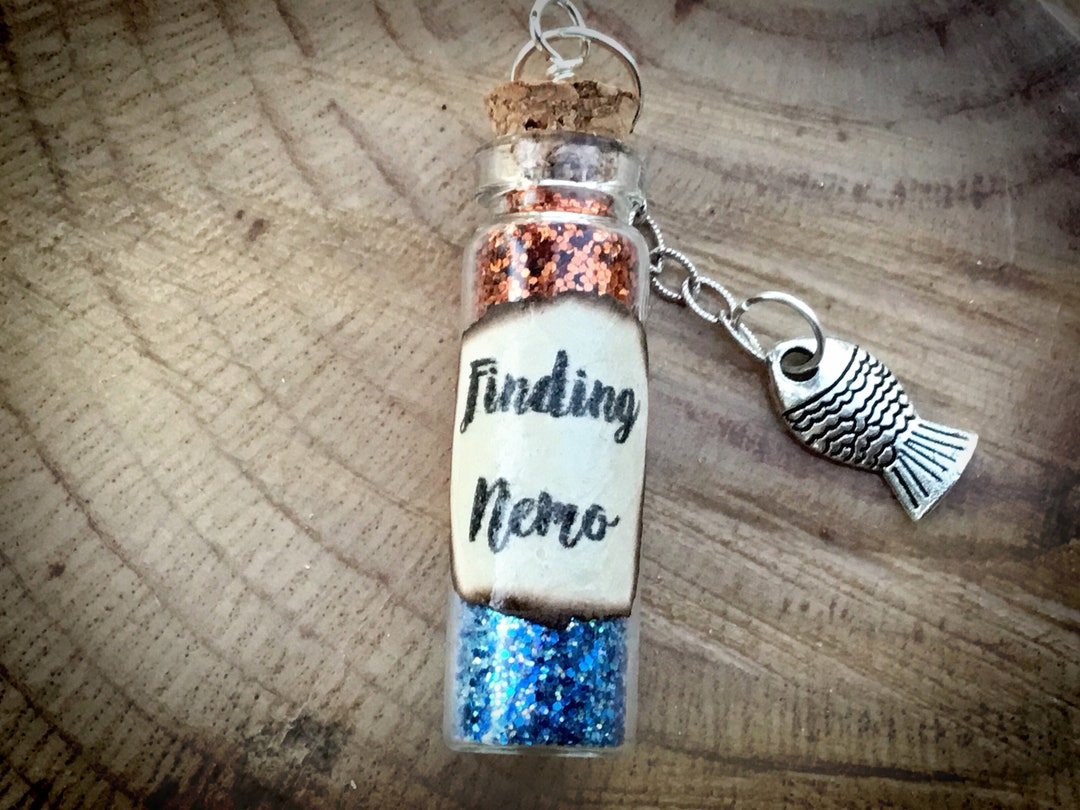 Finding Nemo Bottle Charm Necklace - Etsy