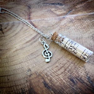 Music Bottle Charm - Etsy