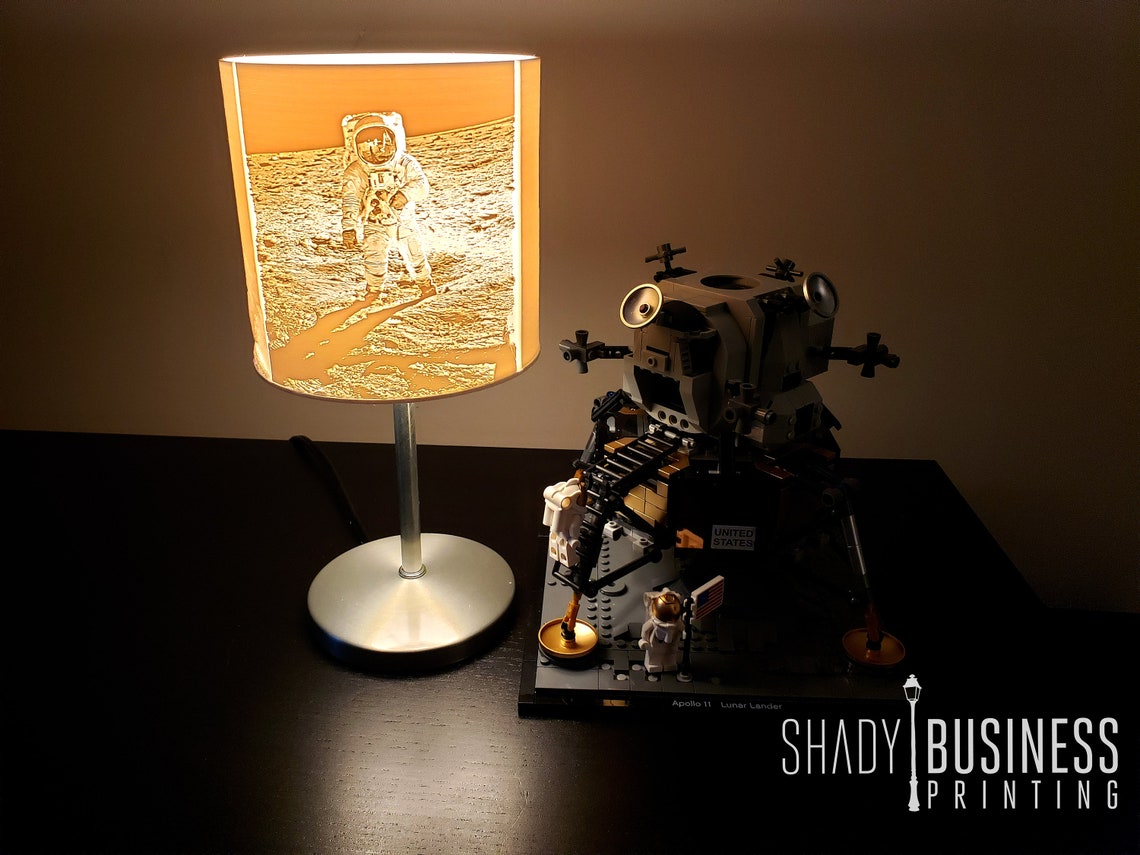 Custom Lamp 3D Printed Lamp Lithophane Light Custom | Etsy