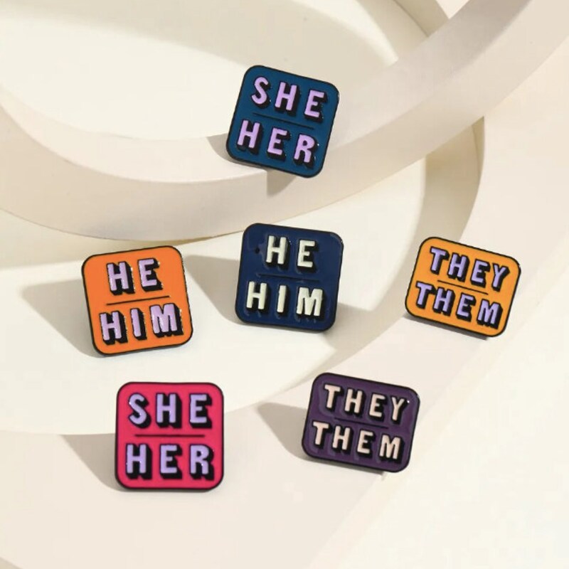 Pronouns Jewelry - Etsy