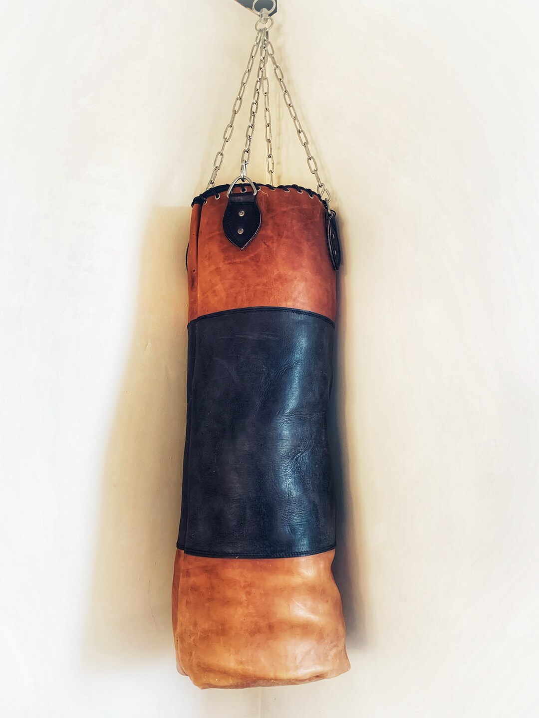 Retro Reborn Vintage Style Boxing Bag / Punch Bag With Hanging - Etsy