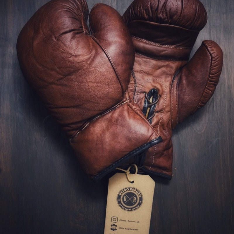 Old Style Boxing Gloves - Etsy