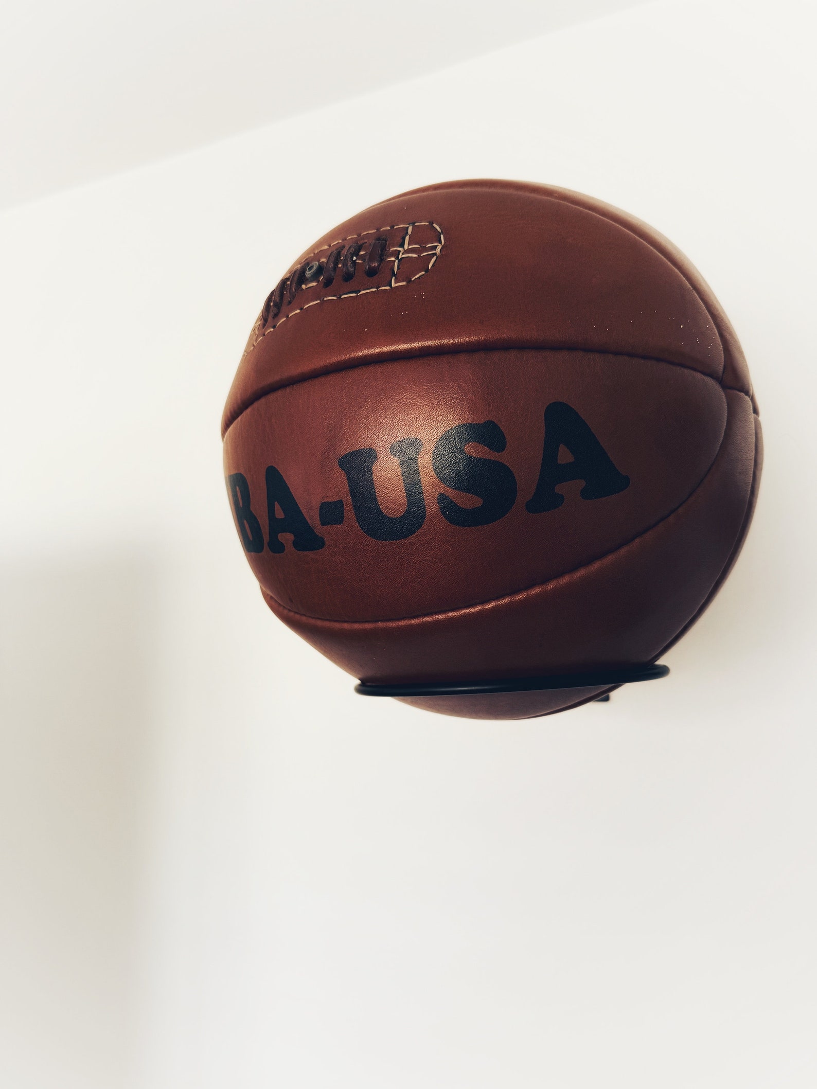 Retro Reborn Real Leather Vintage Style Basketball - Etsy