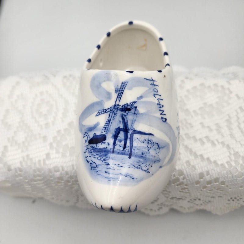 Ceramic Dutch Shoe - Etsy