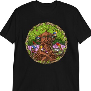 Forest Gnomes Shirt, Fairy Talking Tree Shirt, Nature Tee, Fantasy T ...
