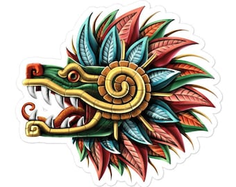 Aztec God Quetzalcoatl Decal - Etsy