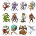 Greek Mythology Mythical Creatures Sticker - Ancient Greece Gods ...