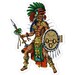 Aztec Warrior Sticker - Aztec Mythology Gift - Aztec Decals - Ancient ...