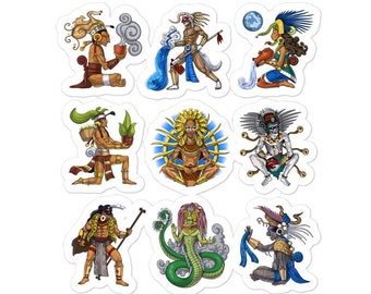 Anunnaki Alien Sumerian Mythology Gods Sticker Ancient Mesopotamian ...