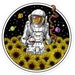 Psychedelic Astronaut Sticker Space Sunflowers Sticker Trippy Astronaut ...