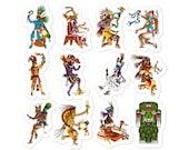 Aztec Mythology Gods Sticker Ancient Mayan Civilization - Etsy