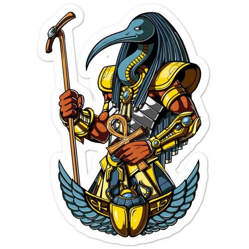 Ancient Egyptian Gods Sticker Egyptian Mythology Decals - Etsy