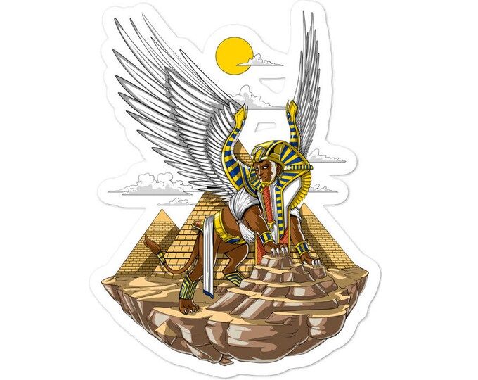 Egyptian Goddess Sekhmet Sticker Ancient Egyptian Queen - Etsy
