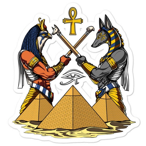 Ancient Egyptian Gods Sticker Egyptian Mythology Decals - Etsy
