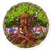 Forest Talking Tree Sticker - Fantasy Nature Vinyl Sticker - Garden ...