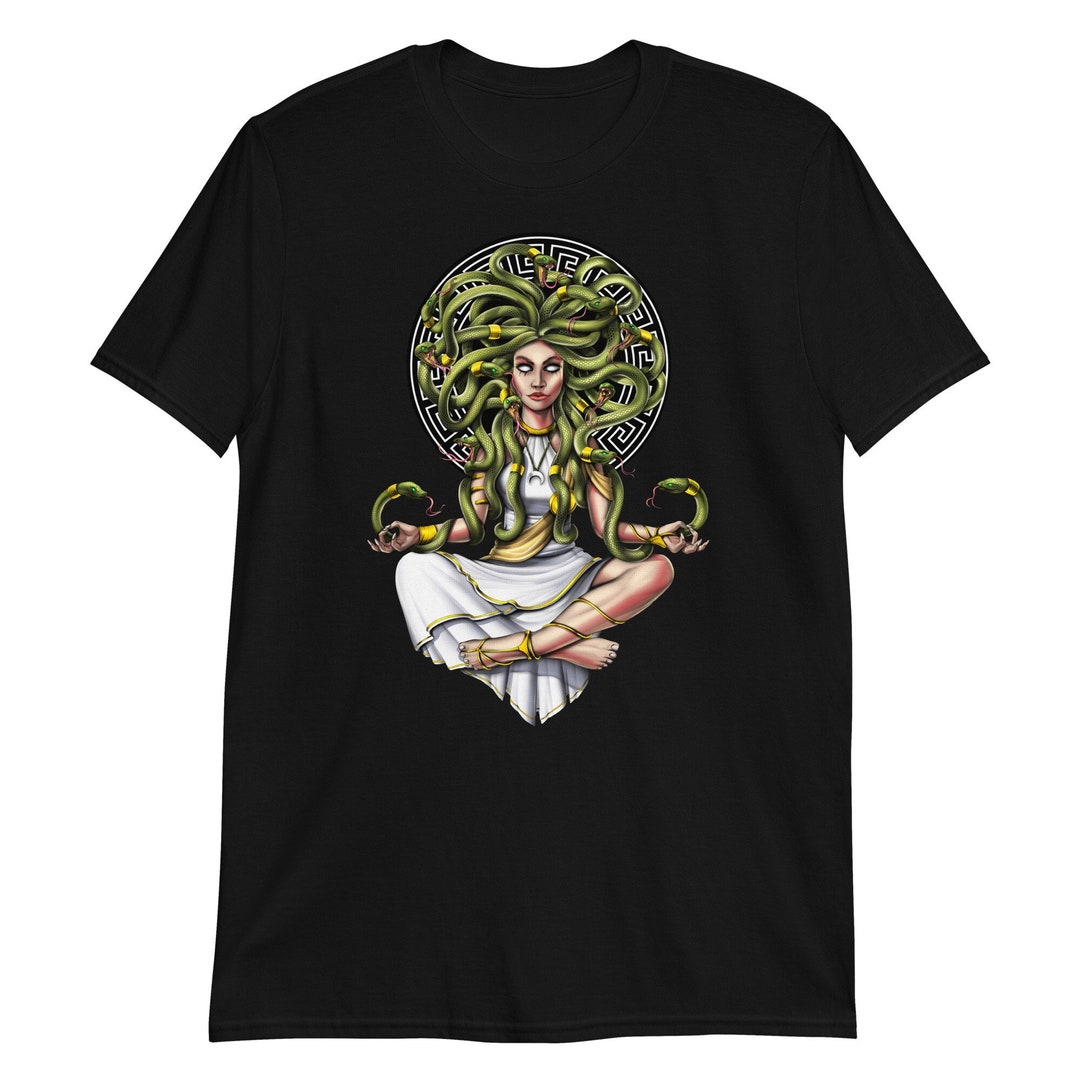 Medusa T-shirt, Greek Mythology Shirt, Greek Goddess Tee, Medusa ...